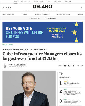 Cube Infrastructure Managers Case Study | Peregrine Communications