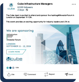Cube Infrastructure Managers Case Study | Peregrine Communications